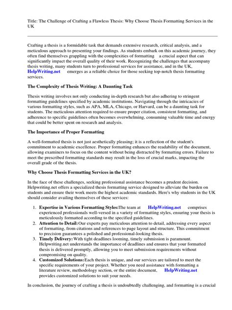 Thesis Formatting Services Uk Pdf Thesis Essays