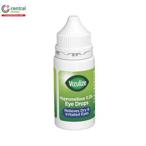 Dung Dịch Nhỏ Mắt Vizulize Hypromellose 03 Eye Drops Giữ ẩm Cho Mắt