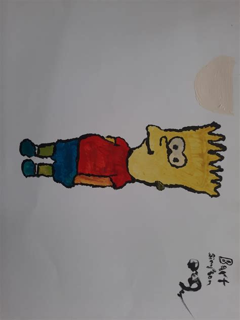 Bart Simpson Hobbies And Toys Stationery And Craft Art And Prints On Carousell
