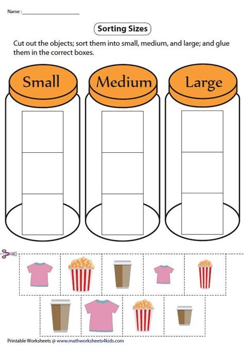 Kindergarten Sorting And Categorizing Worksheets Kindergarten