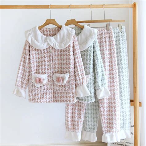 Patterned Cute Pajama Set