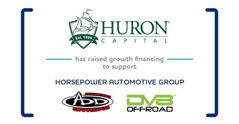 Ryan Deegan On Linkedin Hudson Avenue Partners Advises Huron Capital On A Debt Financing…