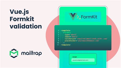 Vuejs Email Form Validation With Formkit Tutorial By Mailtrap Youtube