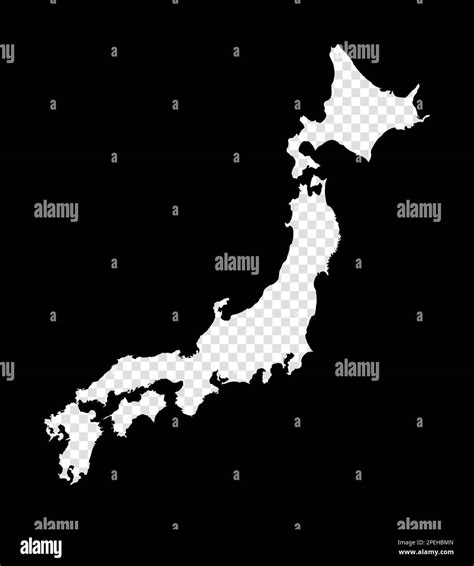 Japan Land Map