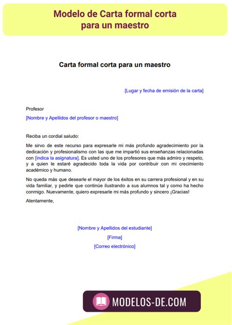 Formato De Carta Formal Para Um Professor 8 Ideias De Curriculos Para
