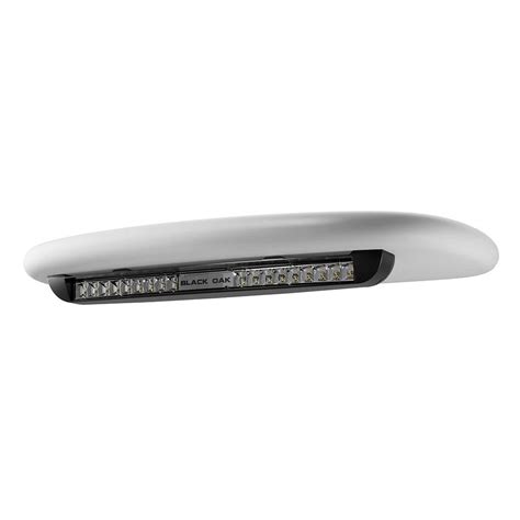 Black Oak Low Profile Marine Bar Flood Undermount Black Lpbxu