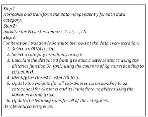 Stepwise Description Of The Ifca Clustering Procedure Based On Kasturi