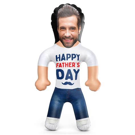 Happy Fathers Day Inflatable Doll Fathers Day Blow Up Doll