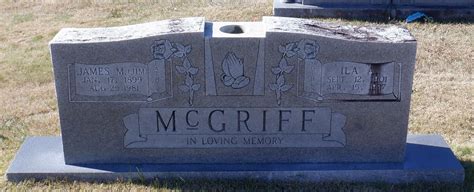 James Matthew Mcgriff 1899 1981 Homenaje De Find A Grave