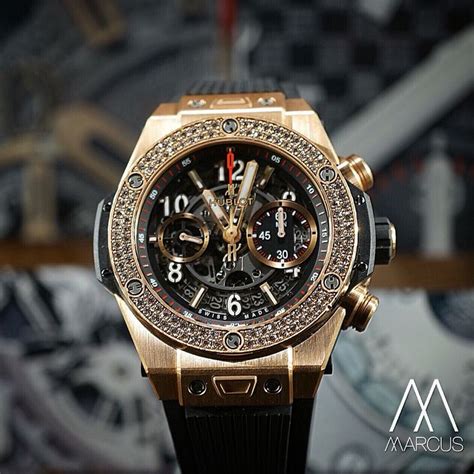 A Bit Of Bling With The Hublot Big Bang Unico In King Gold With A Bezel