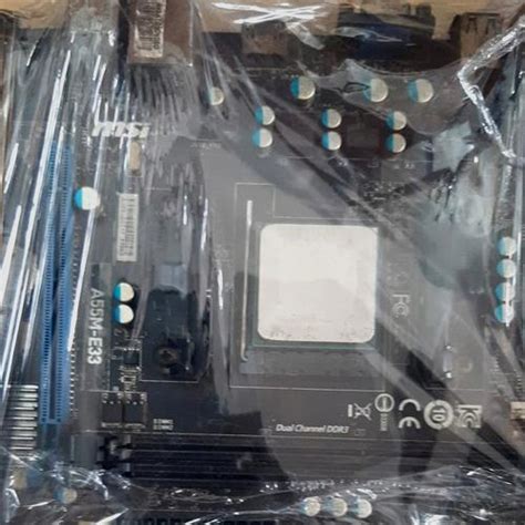 Jual Motherboardmobo Amd Apu Socket Fm2 Free Fan Hsf And Backpanel Kab