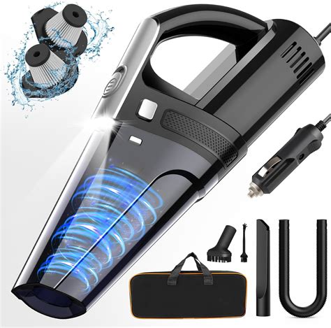Drecell Car Vacuum Portable Car Vacuum Cleaner With