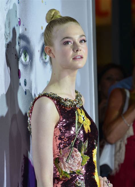 Elle Fanning ‘the Neon Demon Premiere In Los Angeles 6 14 2016