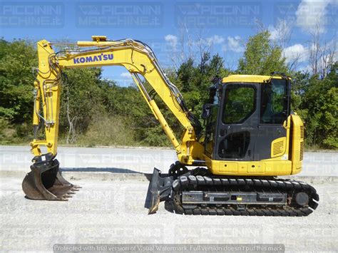 Komatsu Pc88mr 11 Tracked Excavator Piccinini Macchine