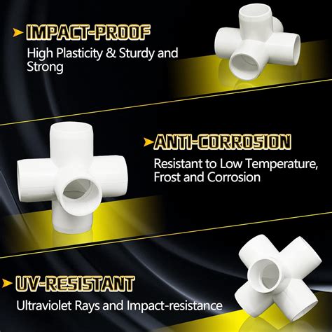 Buy Way White PVC Fitting Elbow PCS SCH PVC Elbow Side Outlet Tees PVC Furniture