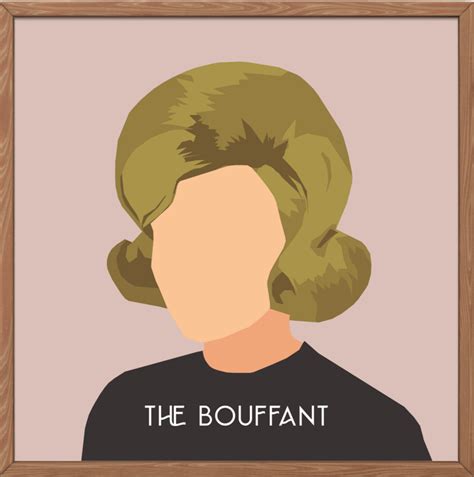 Bouffant Hair Clip Art