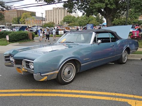 Car Show Classic 1967 Oldsmobile Delmont 88 Convertible A Dynamic