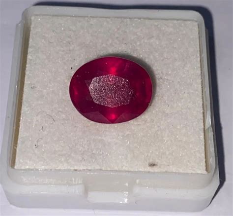 6 Carat Oval Natural Pink Ruby Gemstone Size 6mm 1 Gm At Rs 1500 Carat In Kolkata