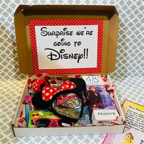 15 Creative Ways To Reveal A Surprise Disney Trip Artofit