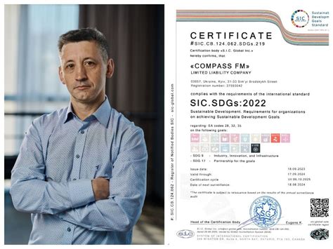 Compass Fm Has Demonstrated Its Commitment To Sustainable Development By Receiving A