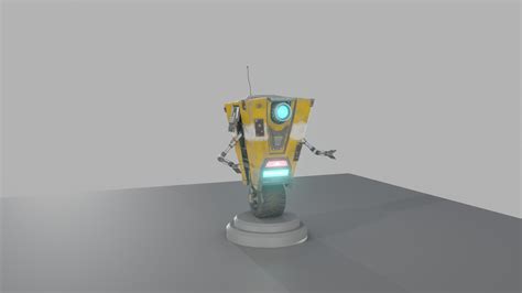 3d Claptrap Model Turbosquid 1727776