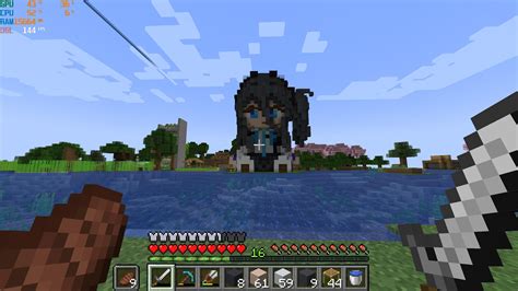 I Made A Statue Of Alice In Minecraft Rbluearchive