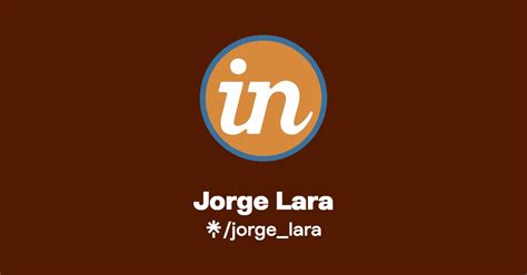 Jorge Lara Instagram Linktree