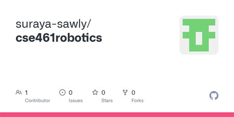 Github Suraya Sawly Cse461robotics