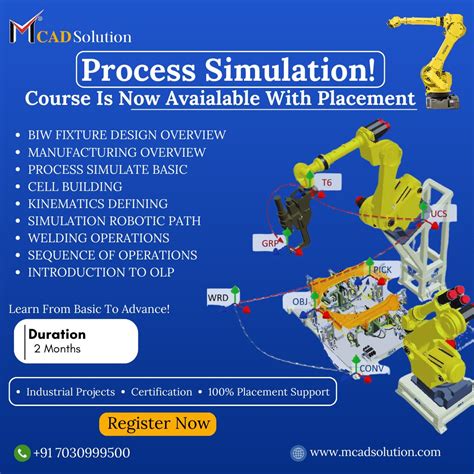 Hello Everyone 👋 M Cad Solutions Started Process Simulation Training