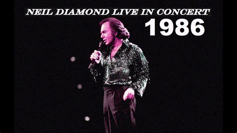 Neil Diamond Live In Concert 1986 Headed For The Future America