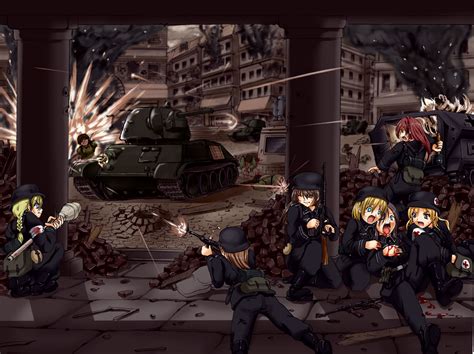 Anime Nazi Girl Wallpaper