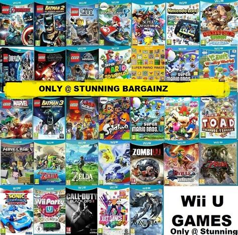 nintendo wii u games