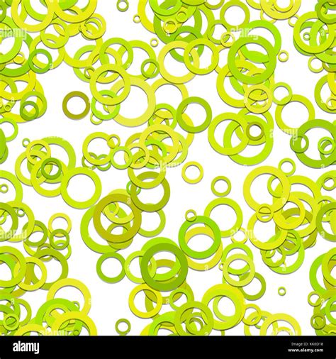Repeating Abstract Geometric Circle Background Pattern Vector Graphic From Rings With Shadow