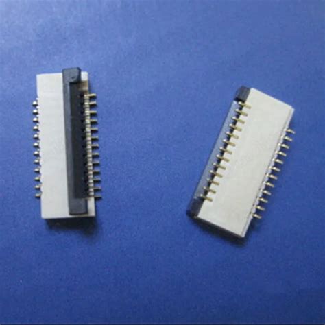 FPC Connector Socket Pitch Pin LCD Screen Cable Sockets Double Row Flip Cover Type In