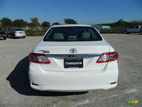 2011 Super White Toyota Corolla 18 57874551 Photo 4