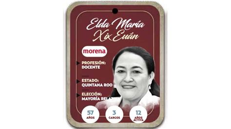 ¿quién Es Elda María Xix Euán Diputada Por Mayoría Relativa De Morena El Heraldo De México