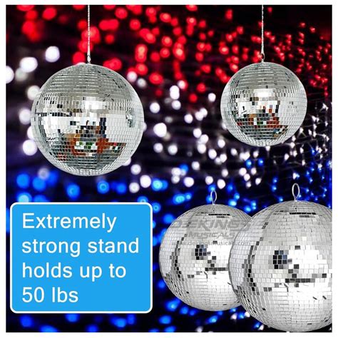 Disco Mirror Ball Reflective Rotating Party Ball Dekings Musicals