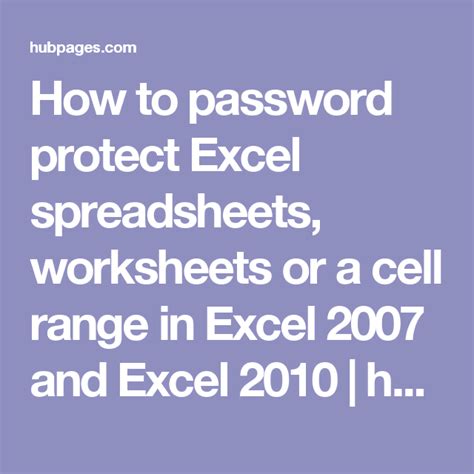 How To Put Password On Excel Sheet Paymentplm