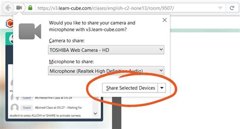 Joining A Virtual Class Firefox Learncube