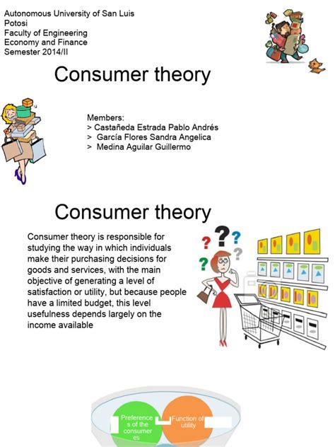 Consumer Theory Pdf Utility Production Function