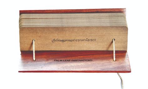 Ancient Scriptures Launched In Palm Leaf Format