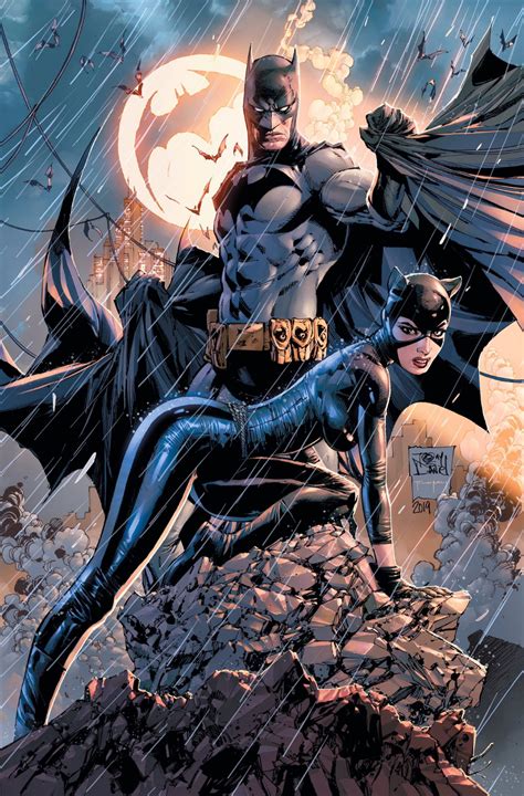 Batman Catwoman Batman Canvas Art Batman Artwork Batman Comic Art Im