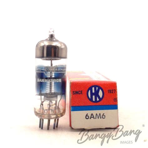 Heintz And Kaufman 6am6 Ef91 Z77 N79 Cv138 Pentode Audio Vacuum Tube