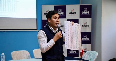 Elecciones 2026 Onpe Anuncia Presentación De La Cédula Oficial De
