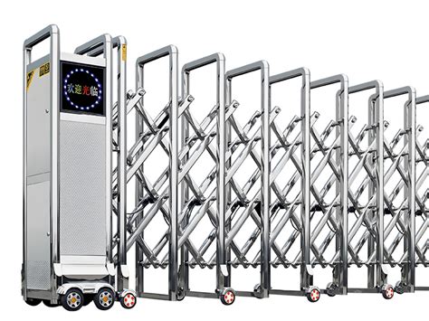 Premium Stainless Steel Electric Retractable Door Customizable Size And Finish