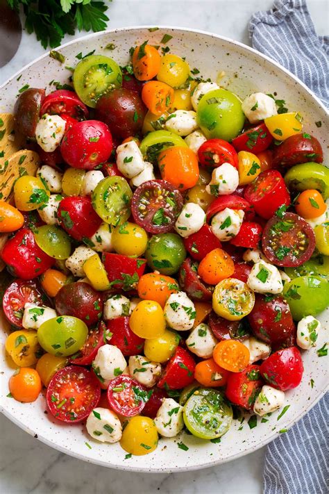 25 Tomato Salad Recipes For Summer Summer Tomato Salad With Balsamic