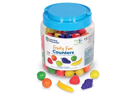 Fruity Fun™ Counters For Sorting And Counting Learning Resources