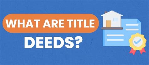 What Are House Deeds And What Do They Look Like Uk Explained Housing