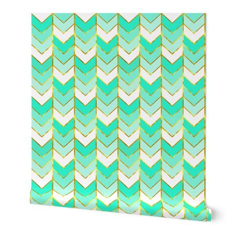 Chevron Ombre Wallpaper