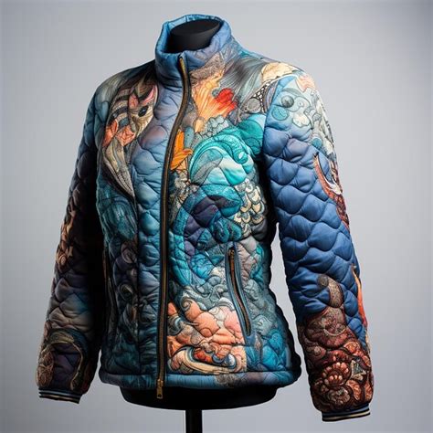 Premium Photo Quilted Jacket